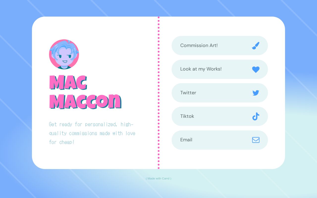 Mac Maccon Epic Page